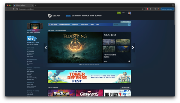 🛠️ Steam overview for game devs